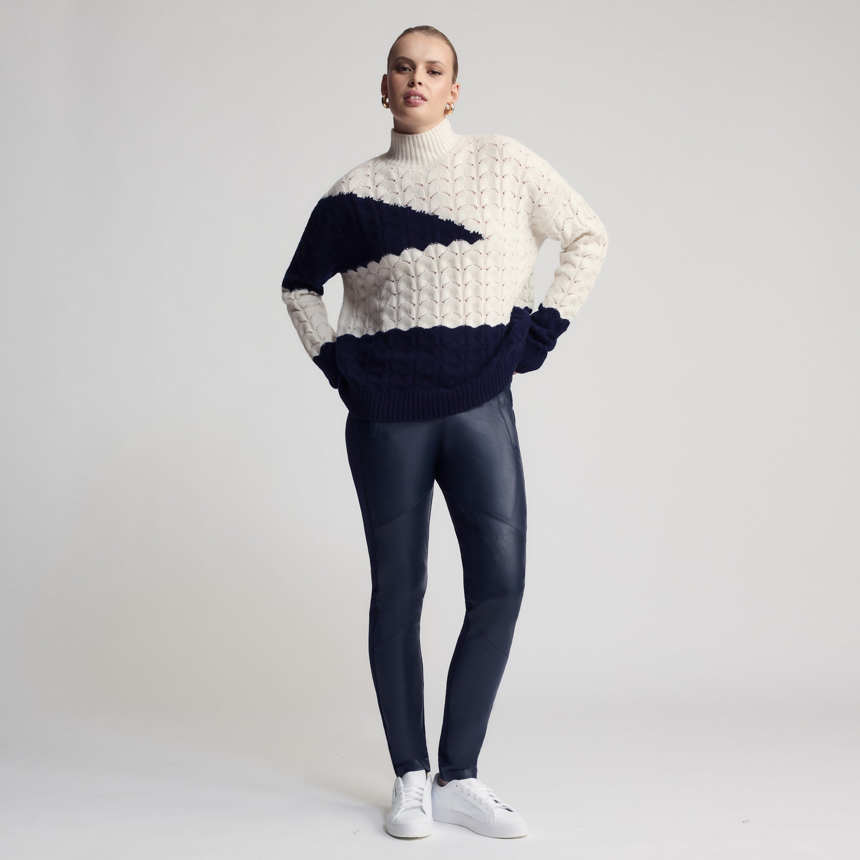 Rosalie Cashmere Knit | Seaside – Via Gioberti