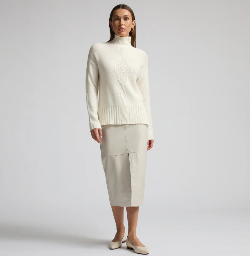 Rhea Jumper | Milk – Via Gioberti